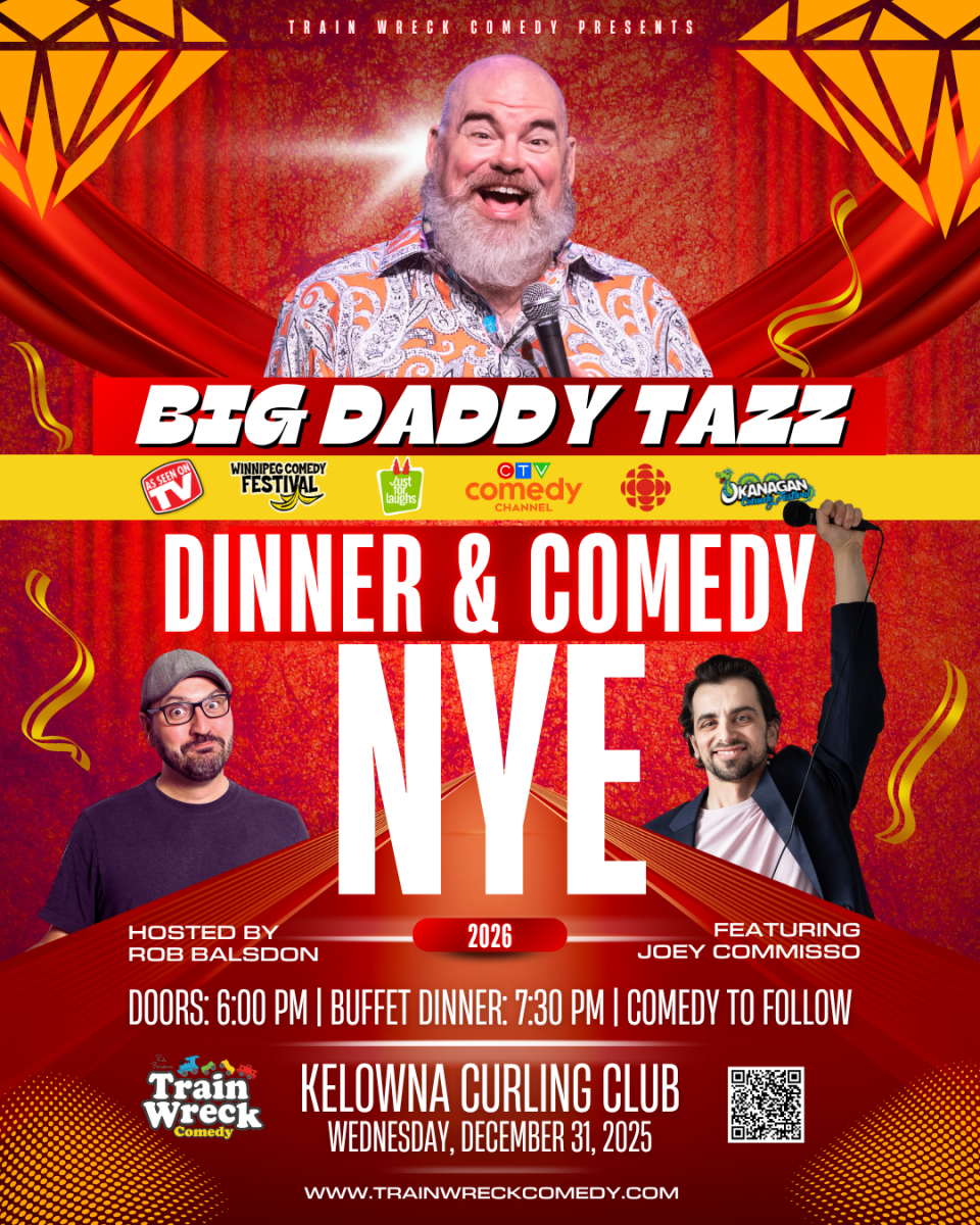 NYE Dinner & Comedy at the KCC with Big Daddy Tazz